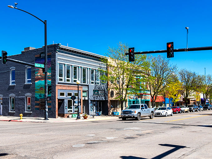 Historic brick buildings line Walsenburg's downtown, offering charm you can't buy with a platinum credit card.
