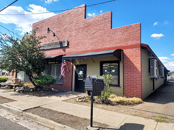 This charming brick building houses more than books – it's where Alturas residents connect, share stories, and occasionally whisper.