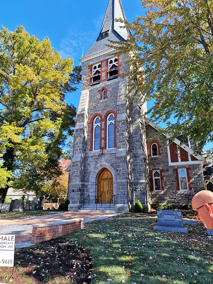 Christ Church stands like a stone sentinel, its Gothic spire reaching skyward as if to remind visitors that beauty here is both earthly and divine.