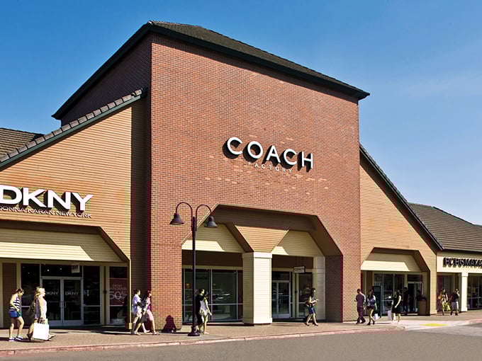 Coach and DKNY stand side by side like luxury's dynamic duo, offering premium leather goods that whisper "I've made it" without screaming at your bank account.