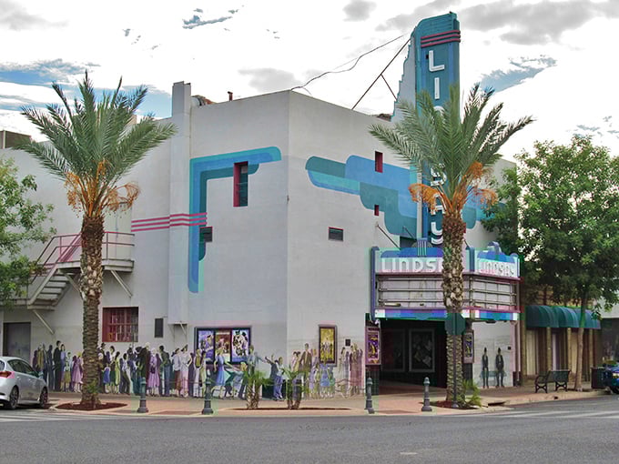 The historic Lindsay Theater, with its Art Deco charm and vibrant turquoise façade, offers entertainment without the Hollywood prices or attitude.