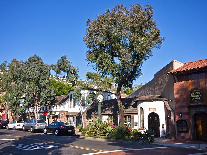 Downtown Laguna Beach feels like stepping into a movie set where palm trees and Spanish architecture conspire to make you forget your inbox exists.