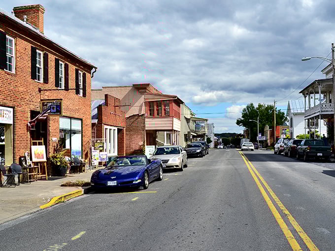 Downtown Strasburg's brick facades and colorful storefronts offer a refreshing alternative to cookie-cutter strip malls. Shopping with actual character—what a concept!