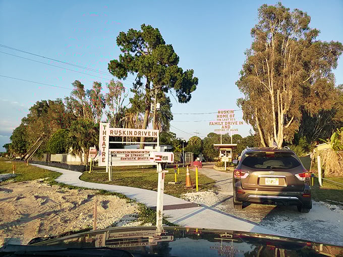 The iconic entrance sign welcomes you like an old friend. "Keeping it alive" isn't just a slogan—it's a mission statement.