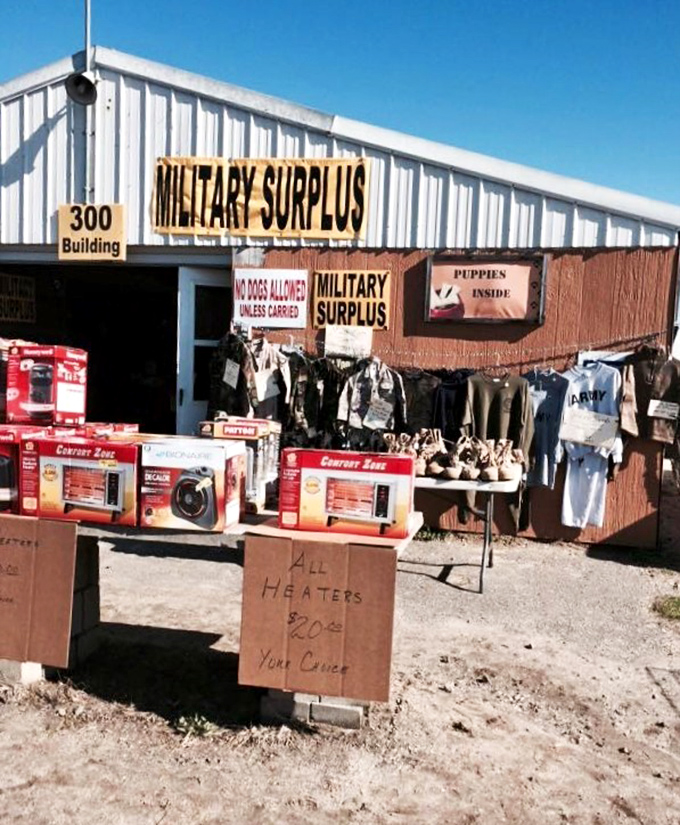 Military surplus meets everyday bargain hunting. This isn't just shopping—it's a reconnaissance mission for deals that would make even your thrifty uncle proud.
