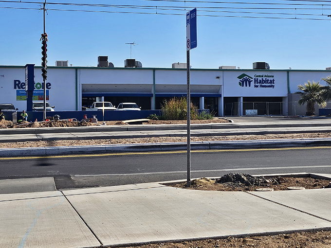 Not just another storefront—this unassuming building houses enough home improvement potential to make HGTV producers weep with joy.