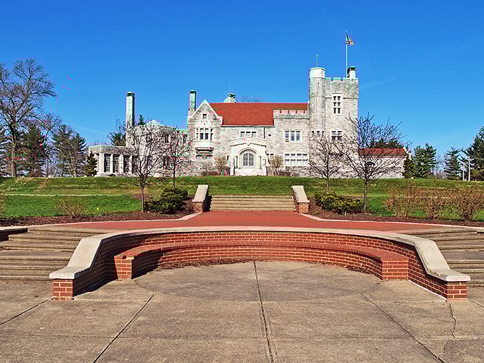 The castle's amphitheater approach creates dramatic suspense worthy of Game of Thrones—minus the dragons and political intrigue.