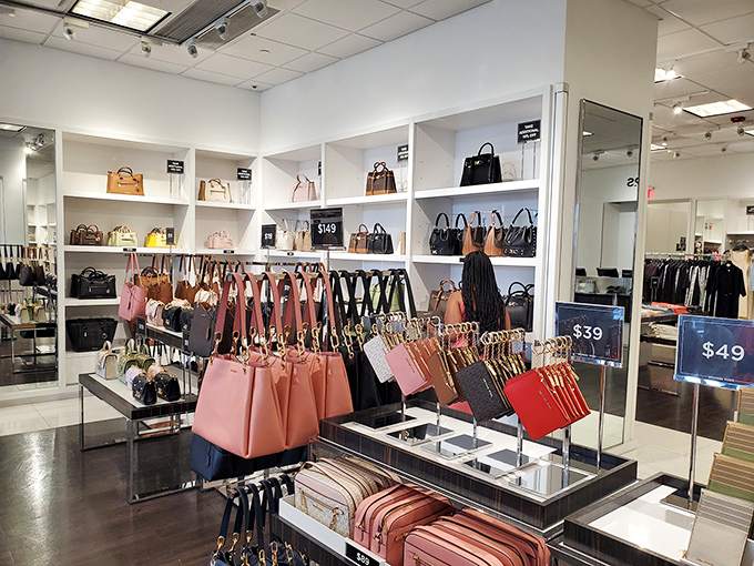 Designer handbags at outlet prices—the retail equivalent of finding a unicorn that also makes espresso.