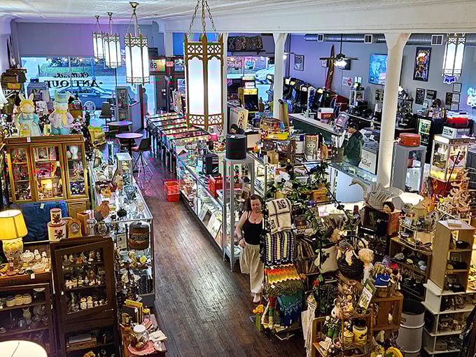 A wonderland of organized chaos where time stands still but memories rush forward – every aisle a different decade calling your name.