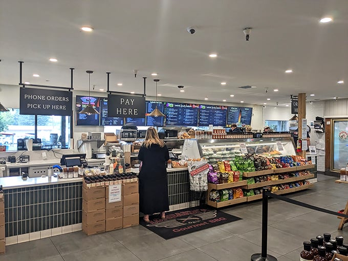 The ordering counter—where dreams are made and diets go to die. Choose wisely, though you can't really choose wrong.