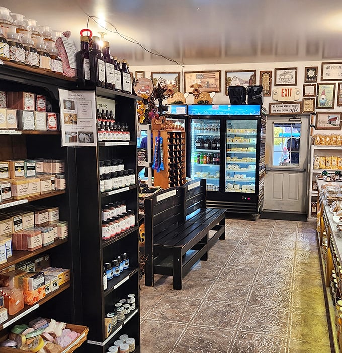 Step inside and discover a treasure trove of homemade goods. This isn't just shopping—it's time travel to when general stores were the heart of community life.