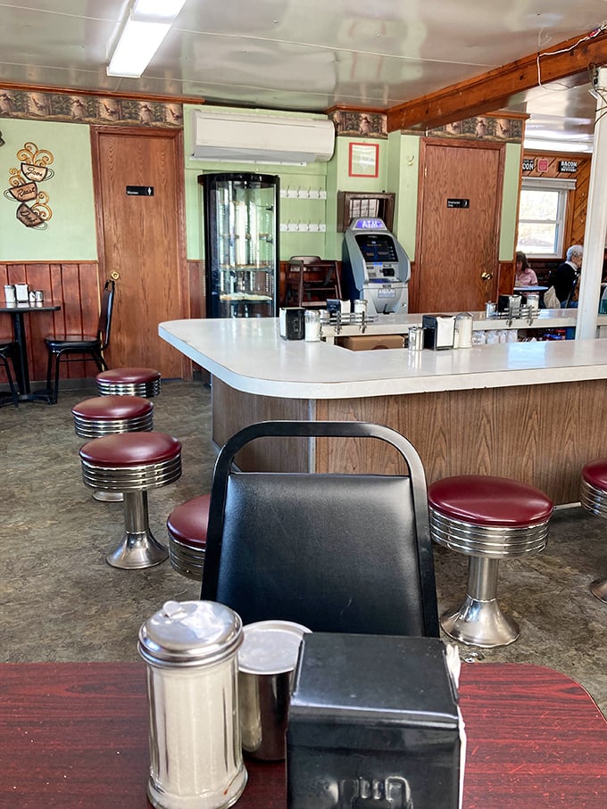 Counter stools that have witnessed decades of coffee refills and local gossip await your arrival at this Stevens Point institution.