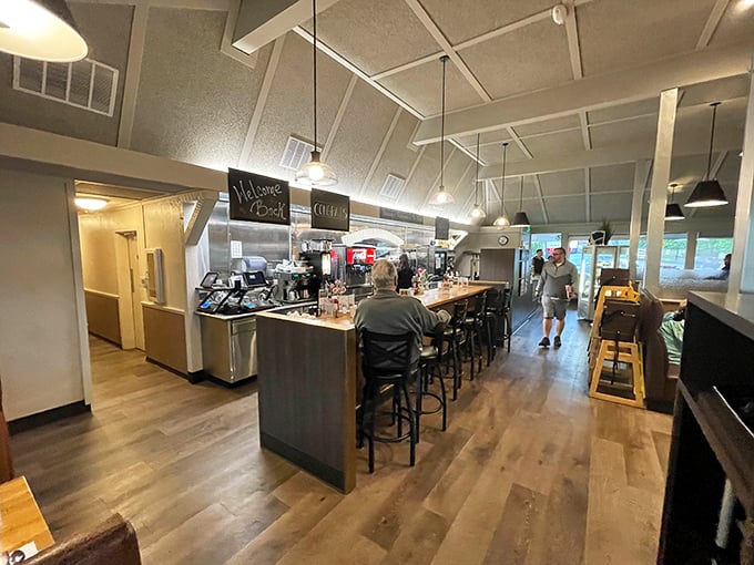 Counter seating that invites solo diners and coffee lovers alike—where regulars become family and first-timers become regulars.