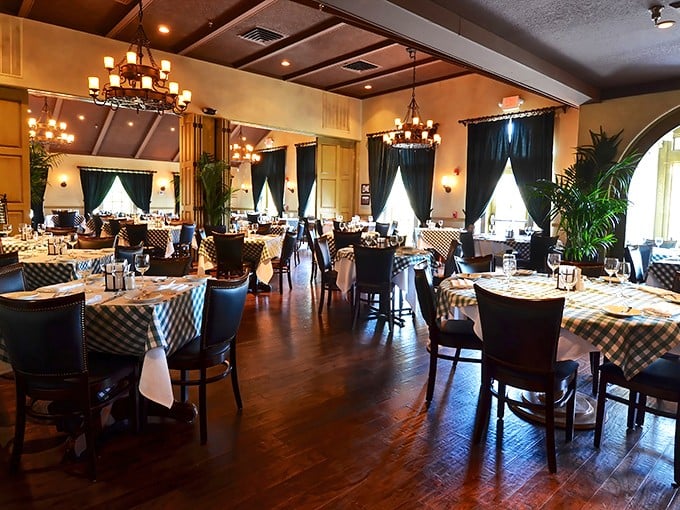 The dining room at Mr. B's strikes that perfect balance: elegant enough for your anniversary, comfortable enough that you'll want to linger for dessert.