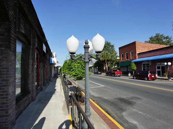 Those vintage street lamps aren't just for show—they illuminate evening strolls where you might actually remember your neighbor's name instead of your Wi-Fi password.