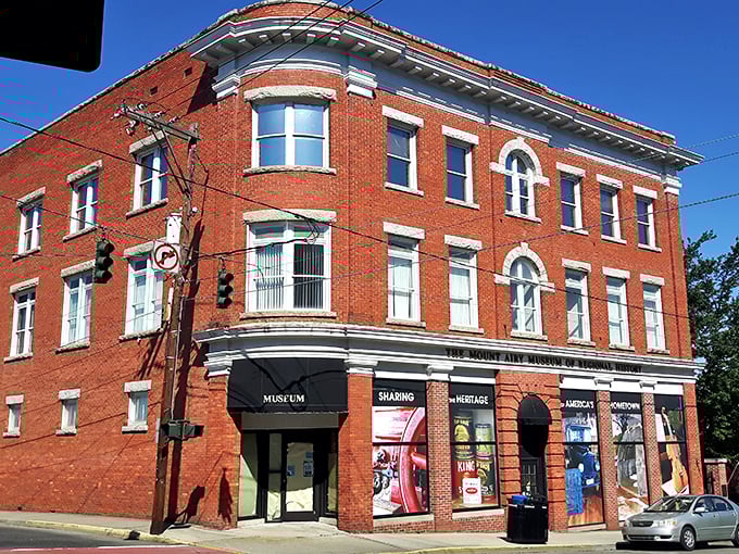 The Museum of Regional History stands like a brick fortress protecting stories worth telling and retelling.