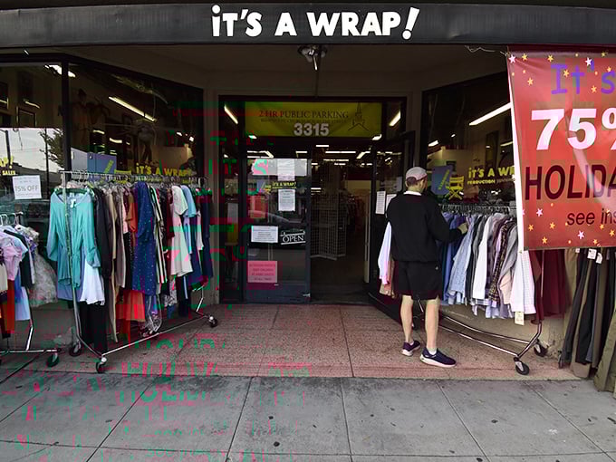 Step through these doors and suddenly you're shopping in Hollywood's most exclusive closet – no VIP pass required.