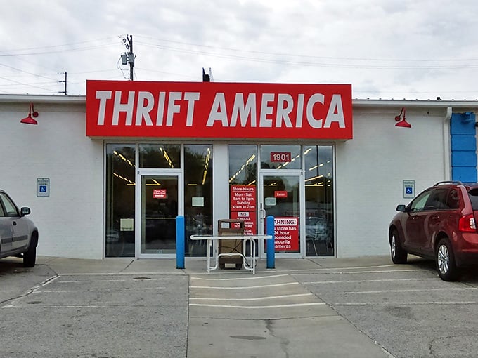 Behind that unassuming storefront lies enough secondhand gold to make your wallet do a happy dance.