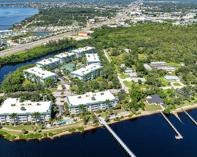 Waterfront condos that don't require a hedge fund manager's salary – Port Charlotte's affordable paradise lets you live the coastal dream without the coastal price tag.