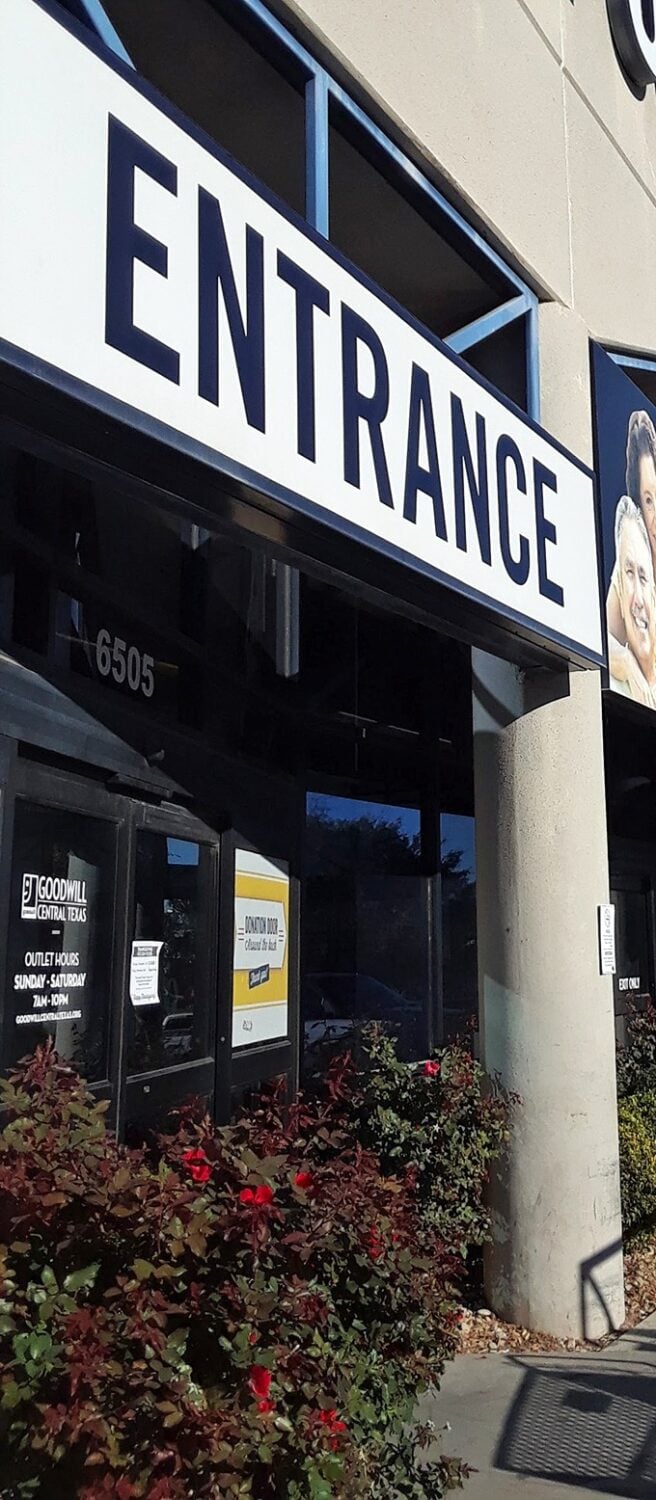 "ENTRANCE" isn't just a sign—it's a portal to possibility. The threshold between ordinary shopping and extraordinary adventure awaits.