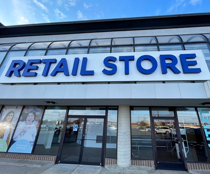 RETAIL STORE – two simple words that hardly capture the adventure that awaits beyond these doors.