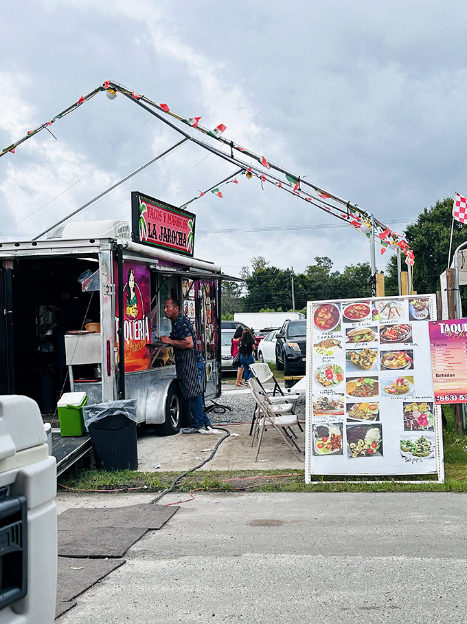 Taco trucks at Mi Pueblo aren't just food stops—they're culinary embassies where the diplomatic language is deliciousness and everyone leaves satisfied.