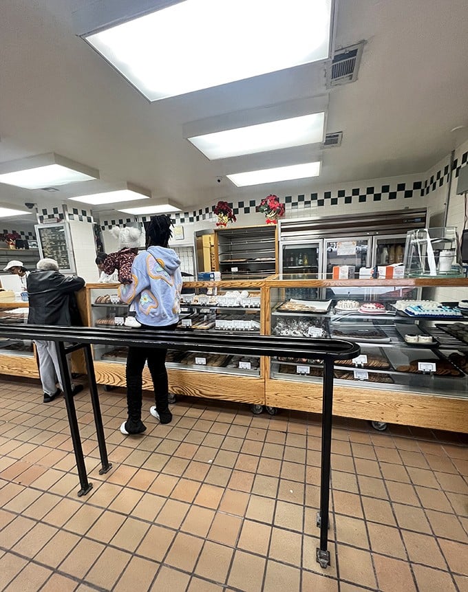 The classic queue system at Long's is a masterclass in anticipation building. Good things come to those who wait—and wait Hoosiers will.
