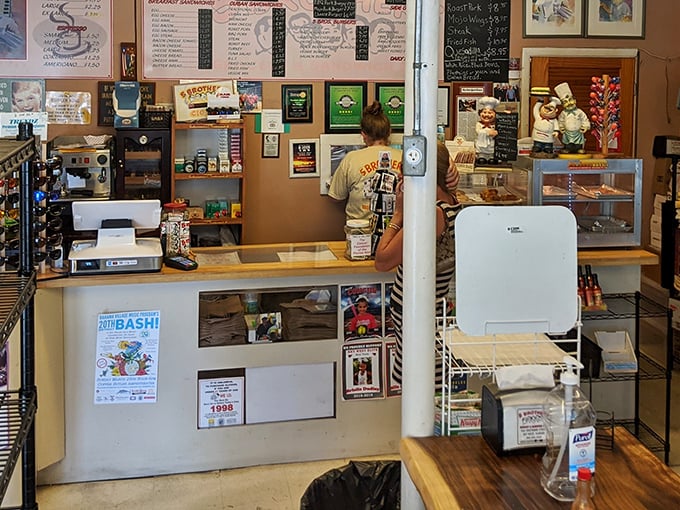 Behind this counter, coffee wizards transform ordinary beans into liquid gold that puts fancy chains to shame.