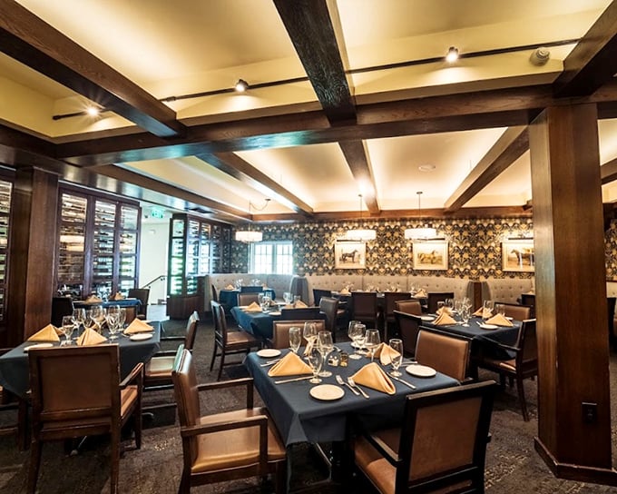 Step inside and be transported to a world where colonial charm meets modern elegance. Those wooden beams aren't just for show—they've witnessed countless celebrations.