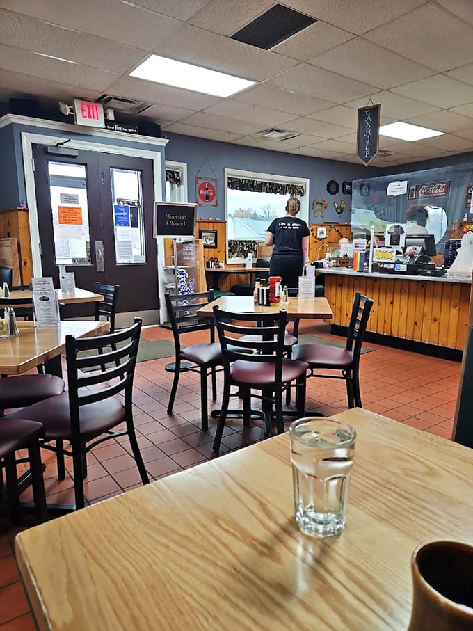 The unpretentious interior says everything you need to know: this place prioritizes what's on your plate, not what's on their walls.