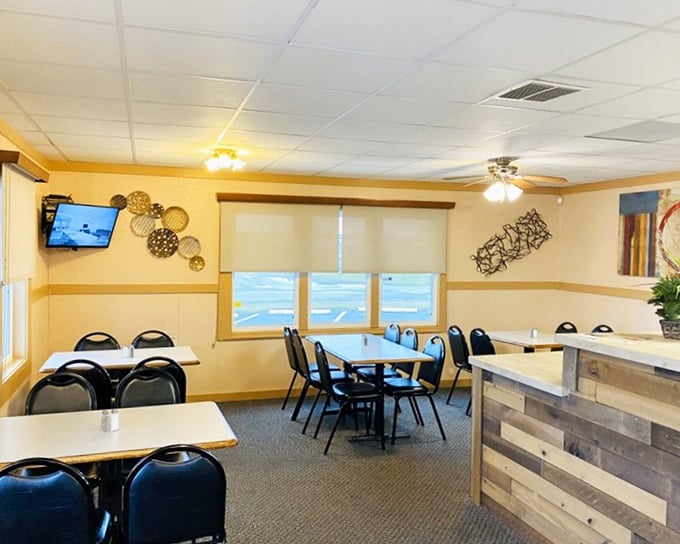 Simple, warm interiors let you know this place prioritizes substance over style - exactly what you want in a soul food sanctuary.