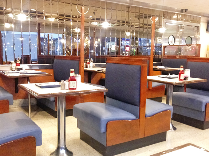 These booths have witnessed first dates, family celebrations, and countless "just one more cup" moments—each one a chapter in the diner's ongoing American story.
