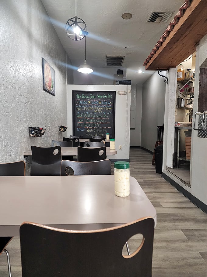 Simplicity speaks volumes here. The chalkboard menu and no-frills dining area tell you they're putting all their energy where it matters—in the food.
