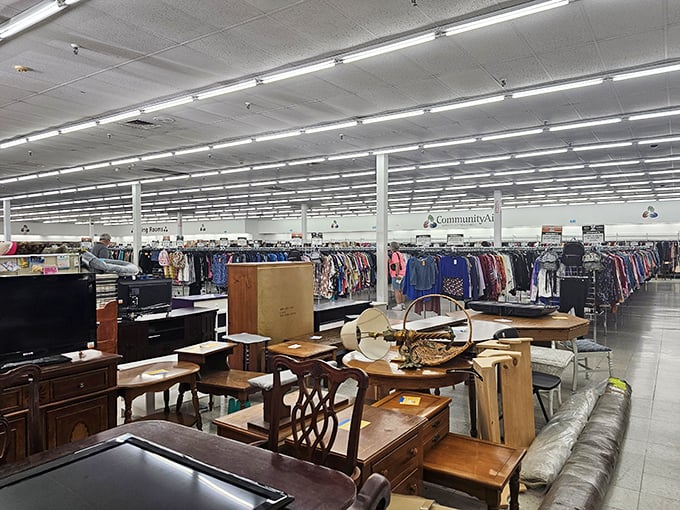 Step inside and witness retail organization that puts most department stores to shame completely.