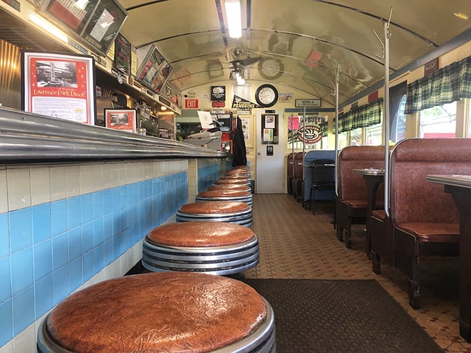 Step inside this railroad car time machine where vinyl booths and counter stools have been hosting breakfast conversations since forever.