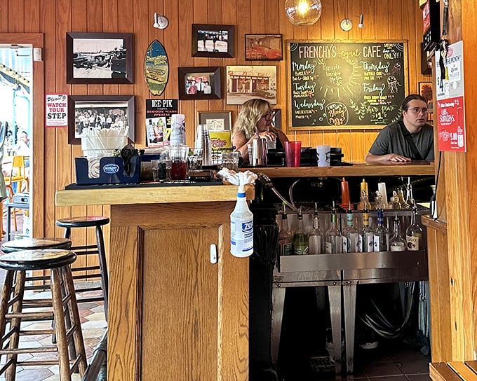 Wood-paneled walls covered in memories – this is what Florida looked like before everything became a chain restaurant.
