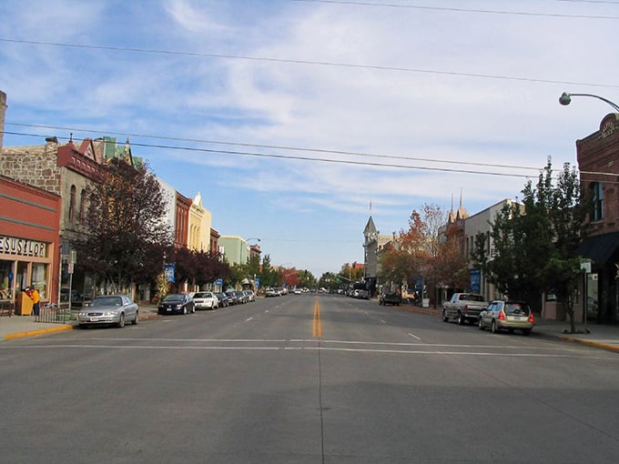 Main Street stretches before you like a timeline where modern convenience meets historic architecture without the big-city price tag.