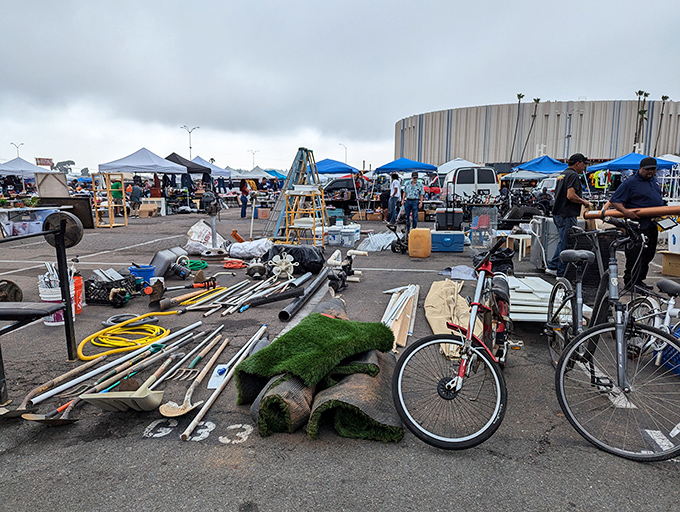 Tools, bikes, and everything nice. This vendor's collection of hardware might just have that exact part you've been searching for all year.