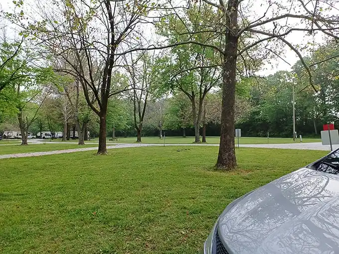 The park's spacious grounds offer room to breathe – like social distancing before it was mandatory.