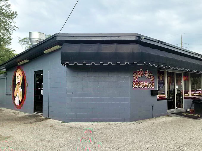 Bad As's knows exactly what they're about – that bold signage matches the bold flavors waiting inside.