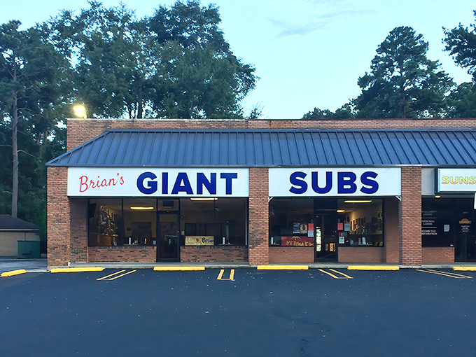 Brian's Giant Subs lives up to its name with portions that would make even Paul Bunyan satisfied.