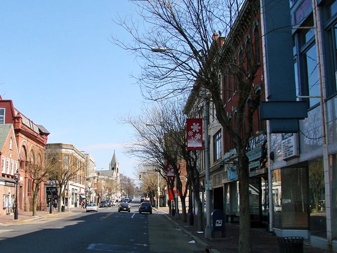 Bridgeton's historic district feels like stepping into a Norman Rockwell painting—if Rockwell had been obsessed with affordable housing.