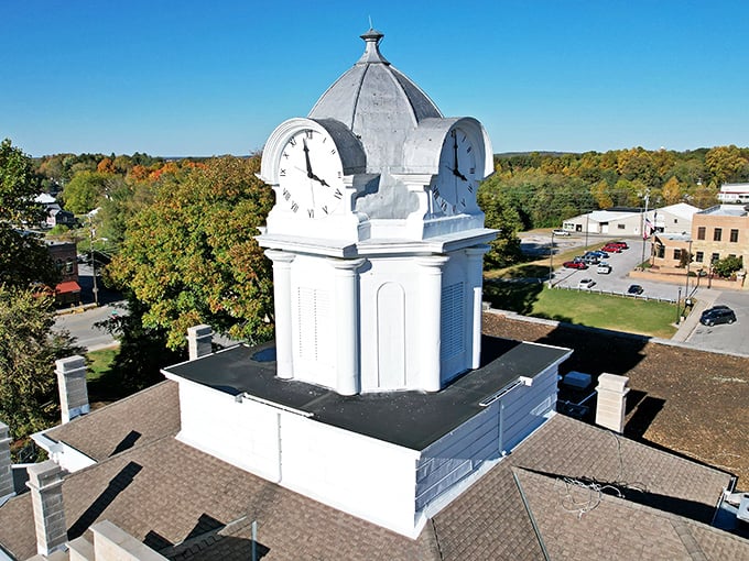 Crossville's historic courthouse stands proud like a beacon of community values and affordable living.