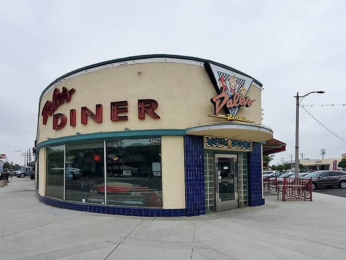 Don't judge this book by its curved cover – inside lies some of Long Beach's most satisfying diner fare.