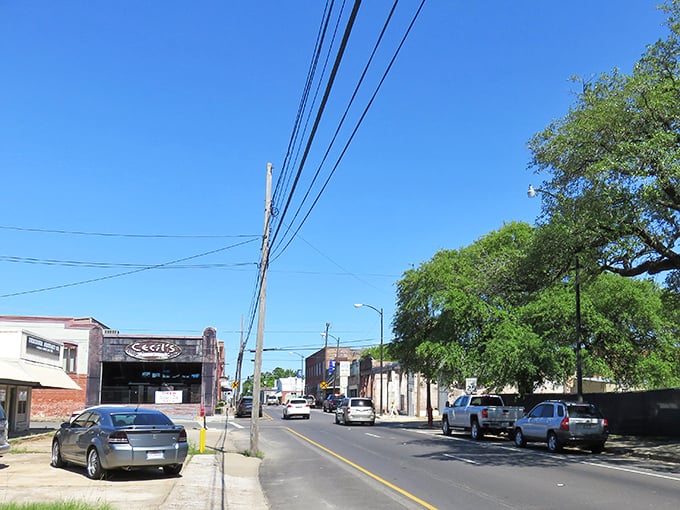 Small-town streets where your Social Security check feels like winning the lottery every month. 