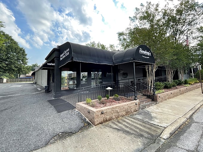 Sometimes the best steakhouses hide behind the most unassuming facades - pure culinary treasure.