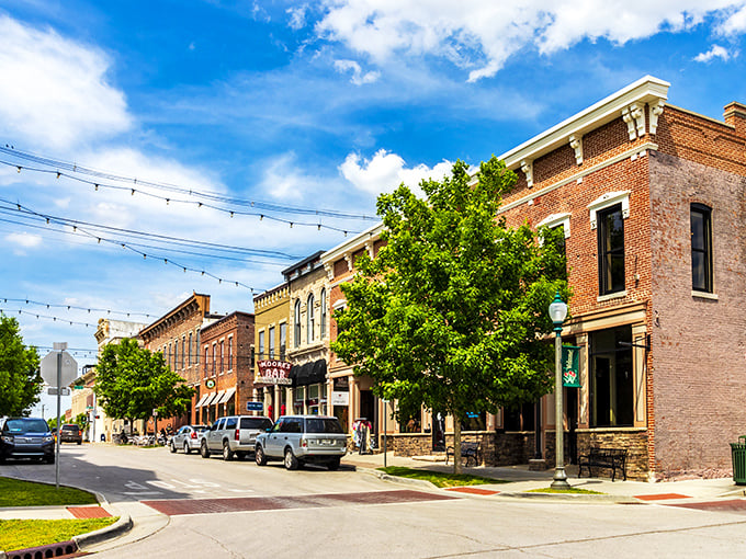 Greencastle's courthouse square looks like Mayberry grew up and got a college degree - but kept the small-town prices.
