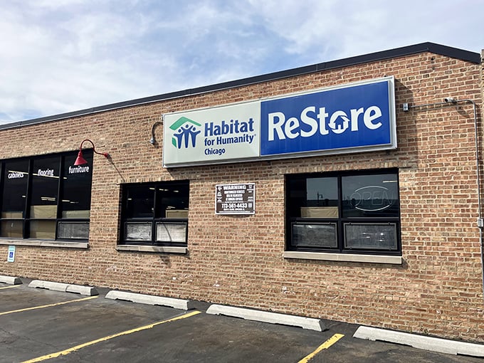 Habitat ReStore's brick exterior might be humble, but inside lies a wonderland of home improvement possibilities at guilt-free prices.