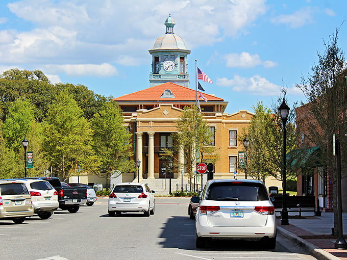 Inverness's historic courthouse stands proud like the community's favorite grandparent – dignified, charming, and full of stories to tell.