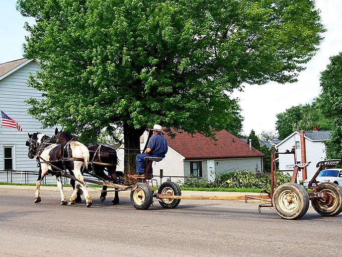 When modern farming meets old-world tradition, you get scenes straight from American folklore.